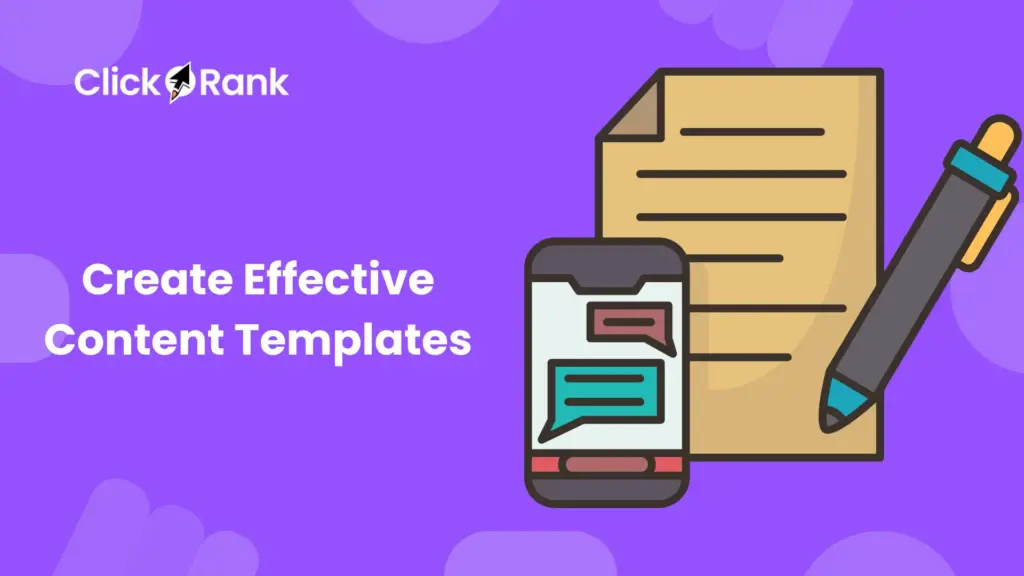 What Are Content Templates and How Do They Boost Content SEO in 2026 ...